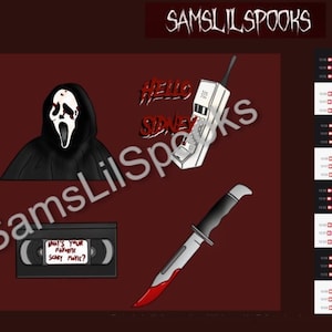 Scream Emote Set - Etsy
