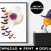 Set of FOUR Printable Boho Halloween Prints, Instant Download ...