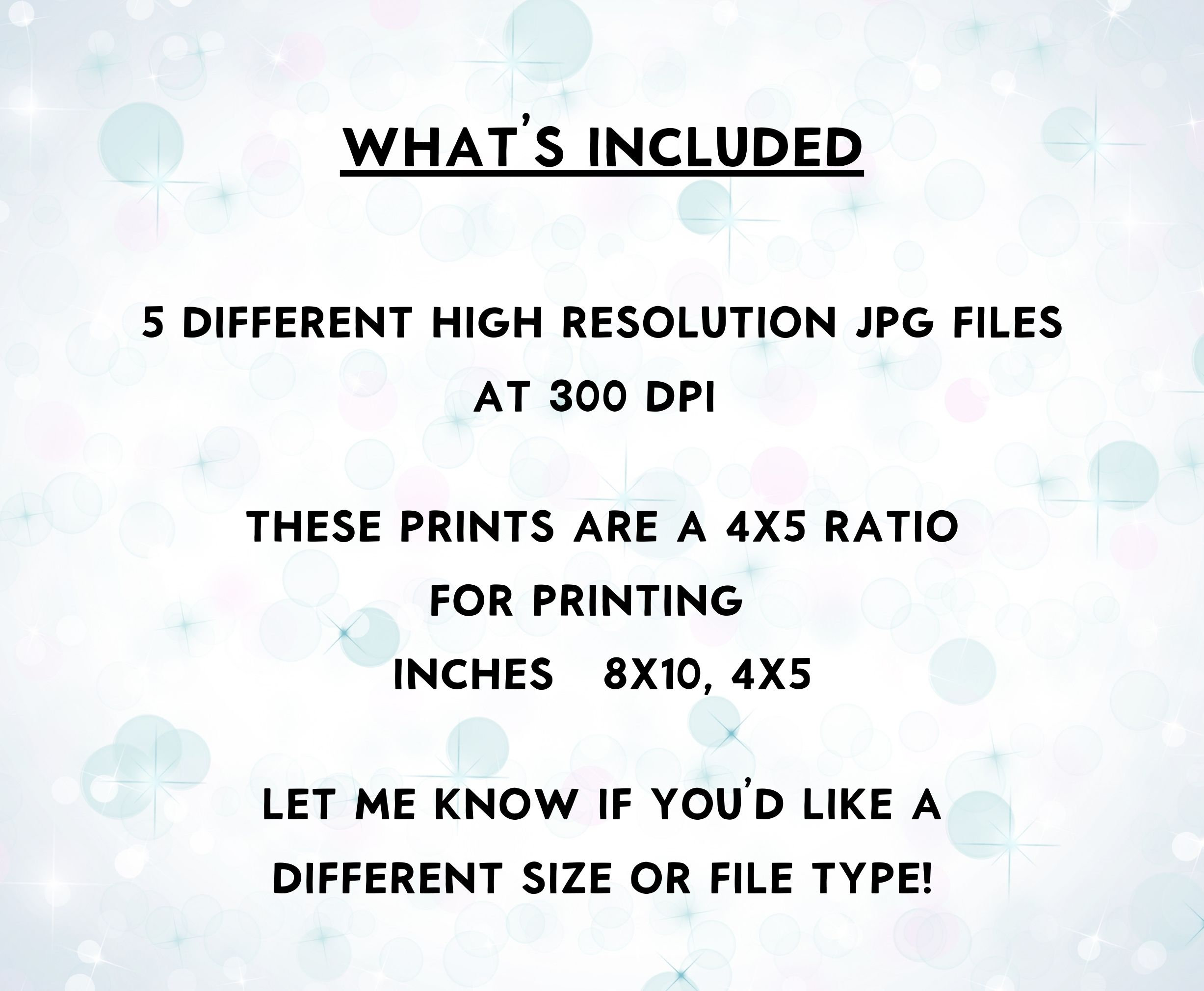 SET OF FIVE Printable Snowflake Bundle Winter Wall Decor - Etsy