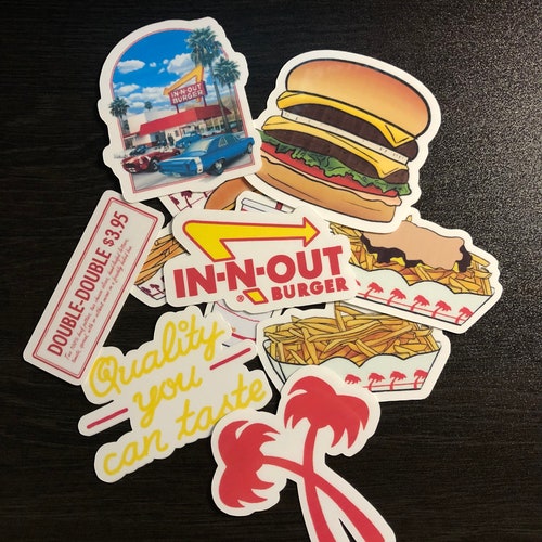 In-N-Out Party Pack Printables Bundle 8.5 x 11 PDF Pages Instant ...