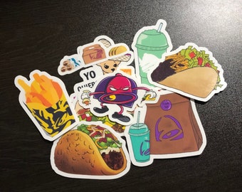 Taco Bell Sticker - Etsy