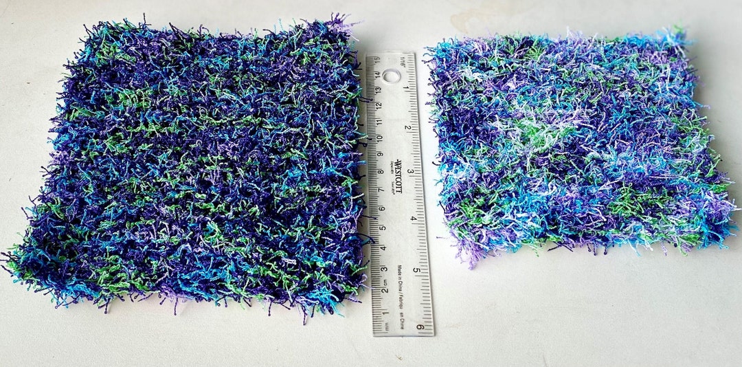 Double Thick Dish Scrubby/scrubbies - Etsy