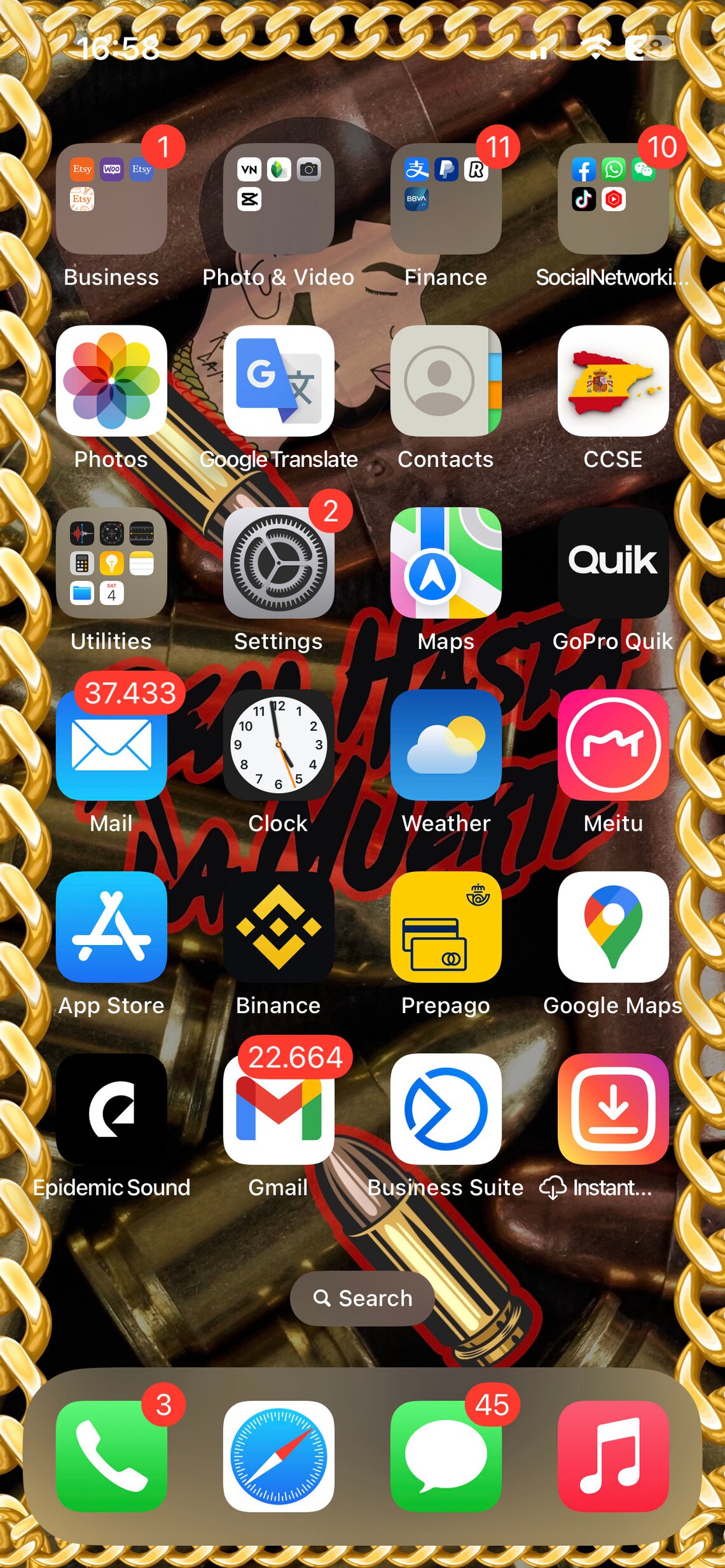 Anuel AA RHLM Wallpaper - Etsy