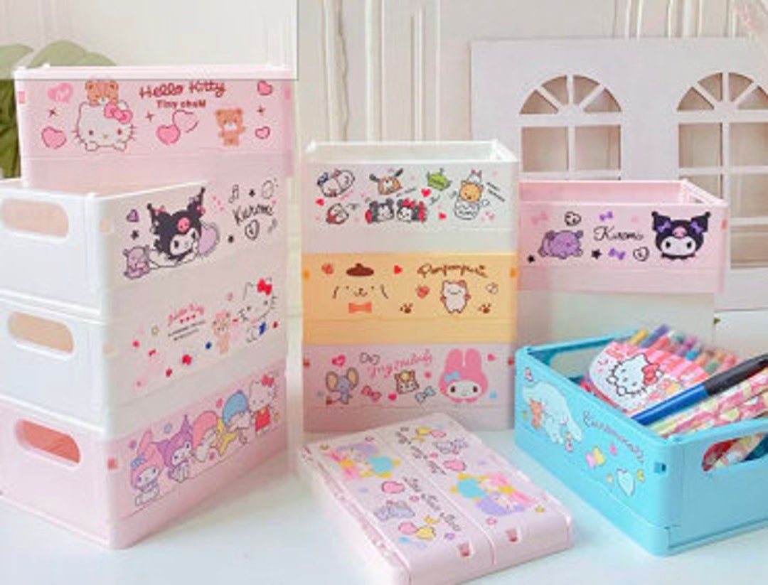 Cute Kawaii Sanrio Pop up Bin / Storage Container - Etsy