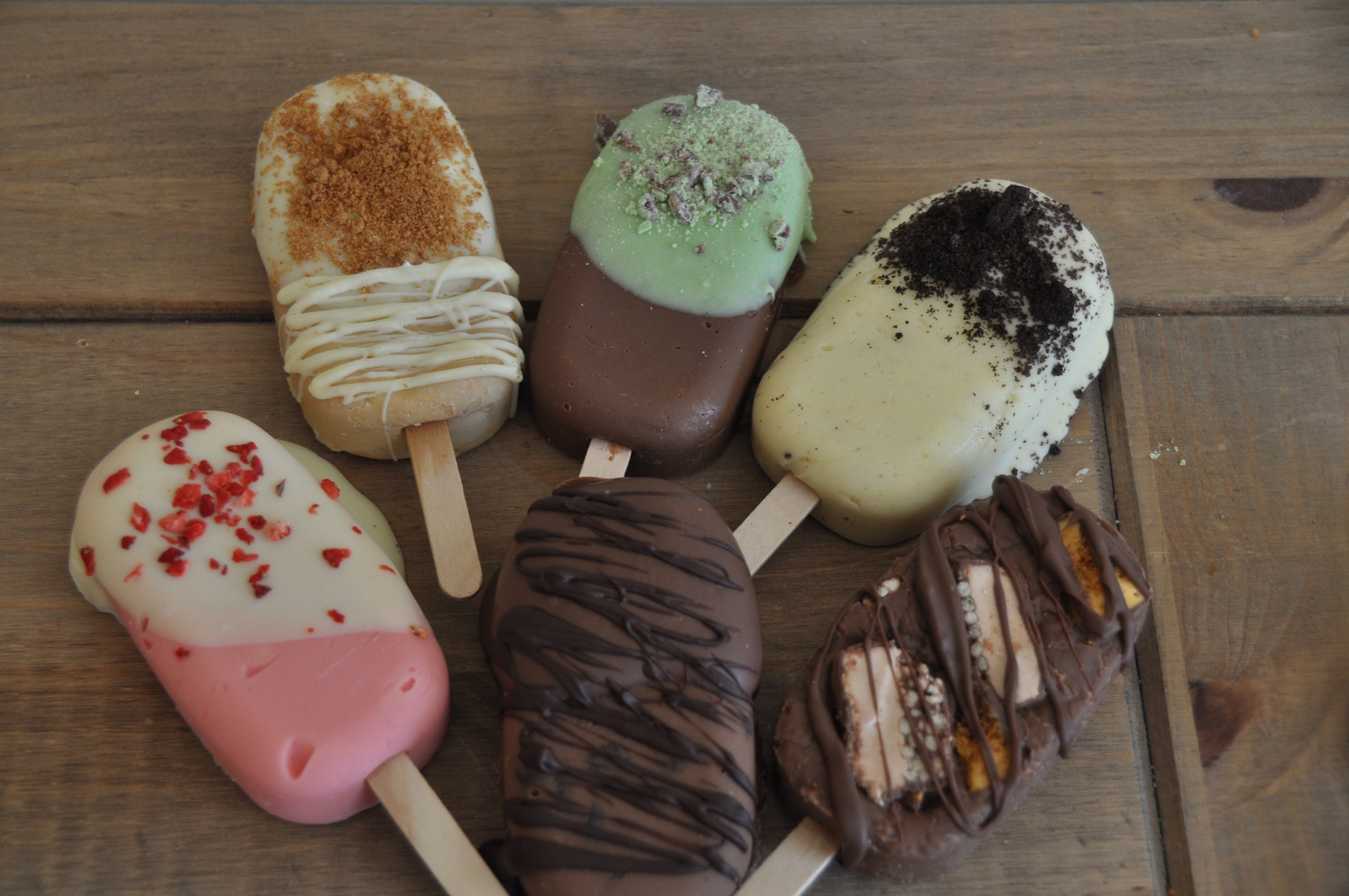 Handmade Fudge Lollies! Box of 6 - Etsy UK