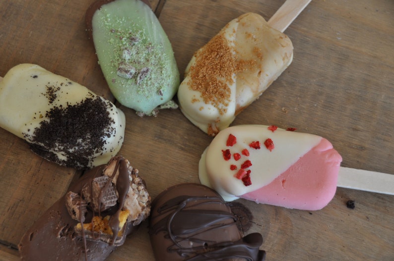 Handmade Fudge Lollies Box of 6 - Etsy