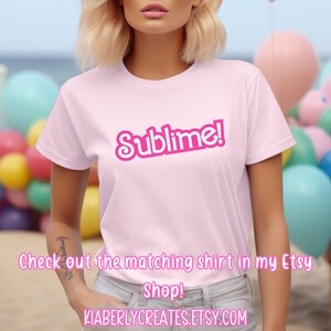 Sublime Barbi Movie Sticker Ken Quotes Holographic Sticker Laptop ...