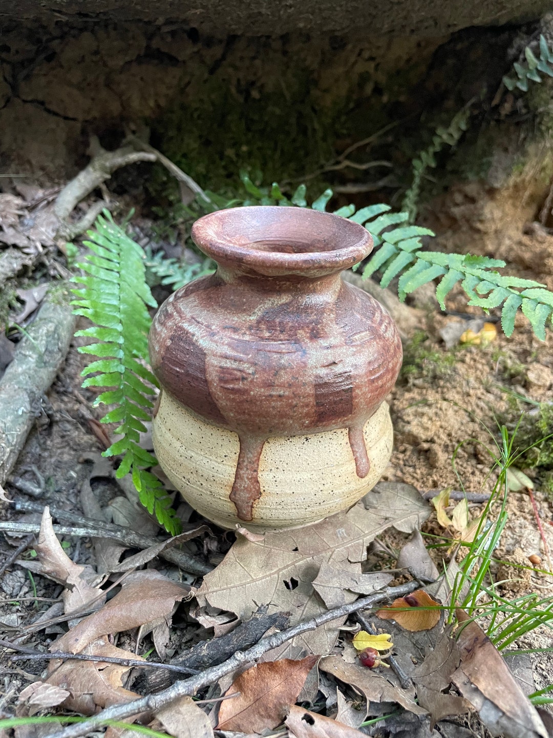 Two-tone Vase - Etsy