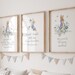 Peter Rabbit Nursery Wall Decor Kids Bedroom Wall Art Boys Decor Room ...
