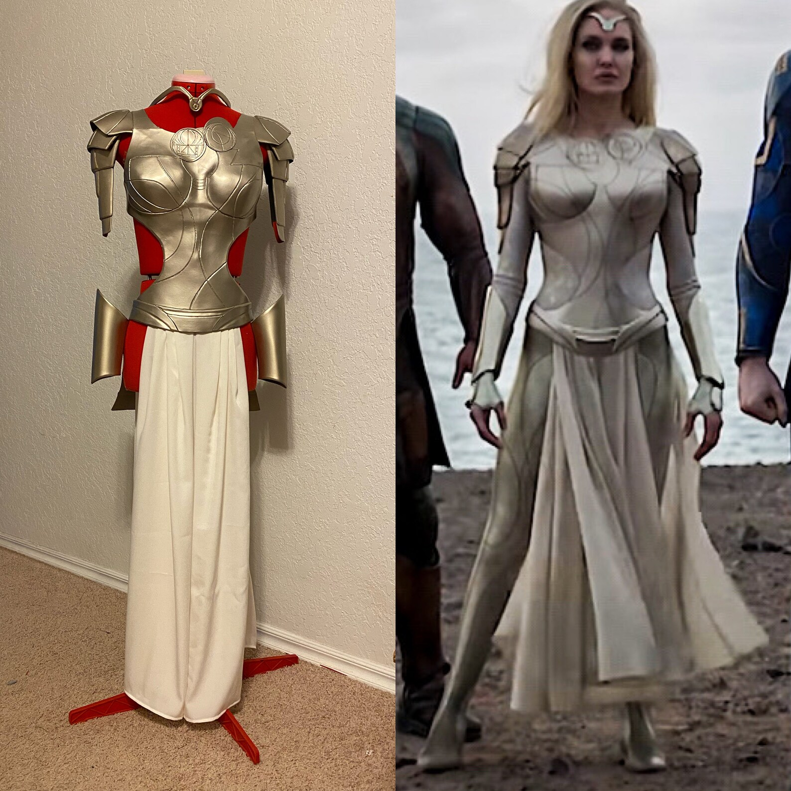 Eternal Warrior Goddess Partial Armor Pattern - Etsy