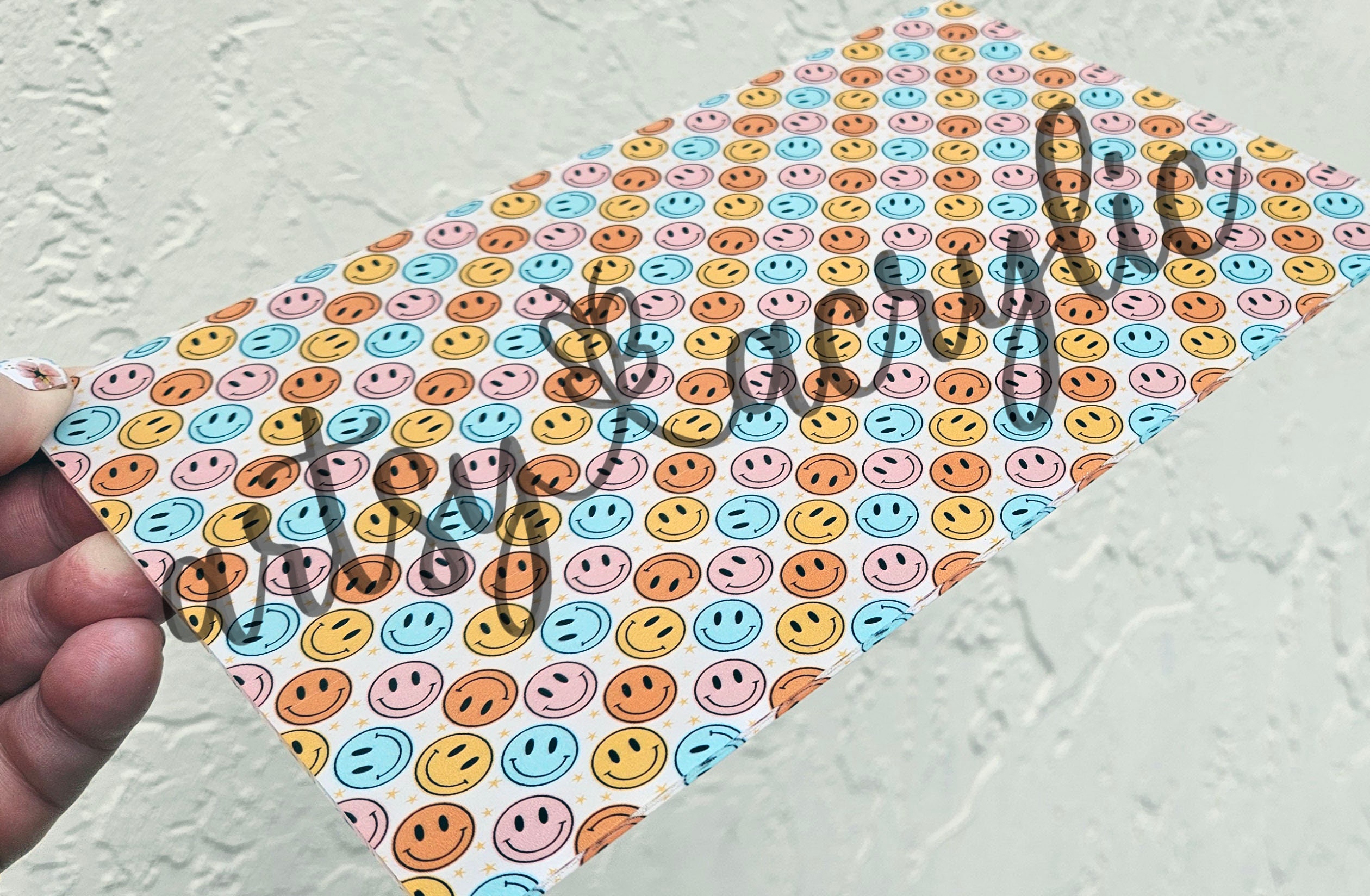 Retro Smiley Faces Artsy Acrylic - Etsy