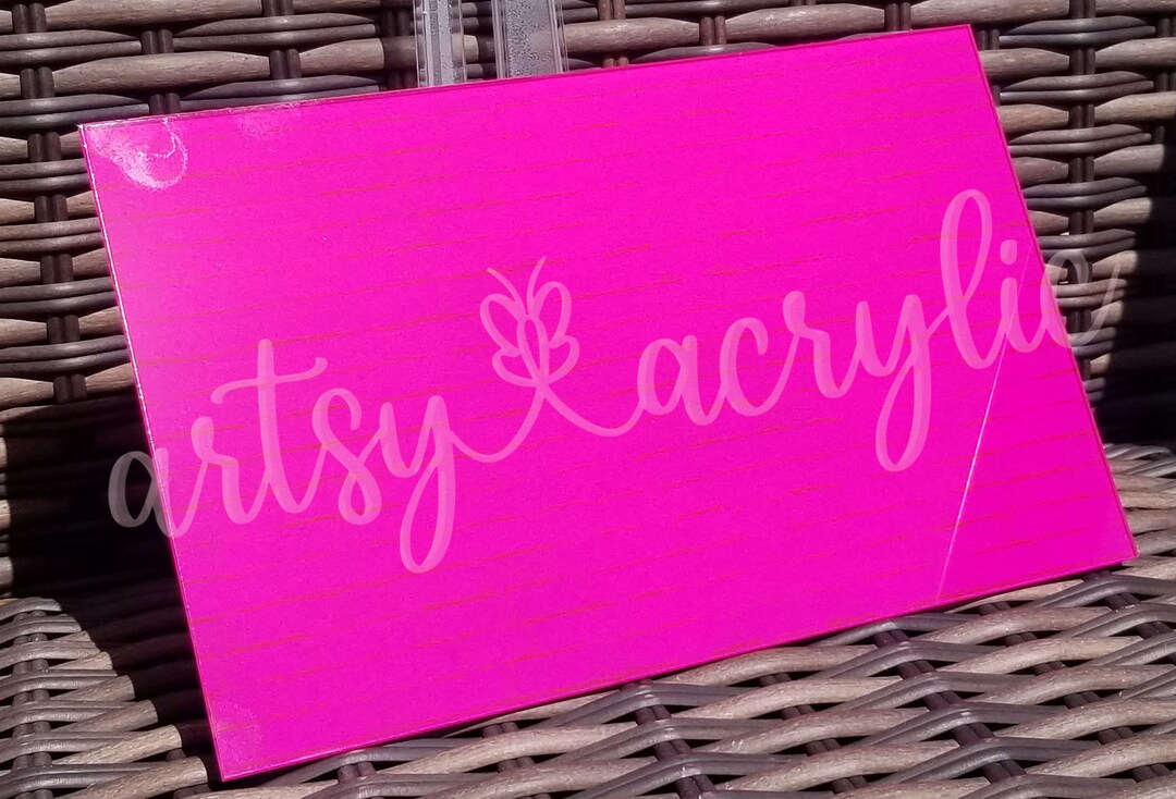 Brick Magenta Artsy Acrylic - Etsy