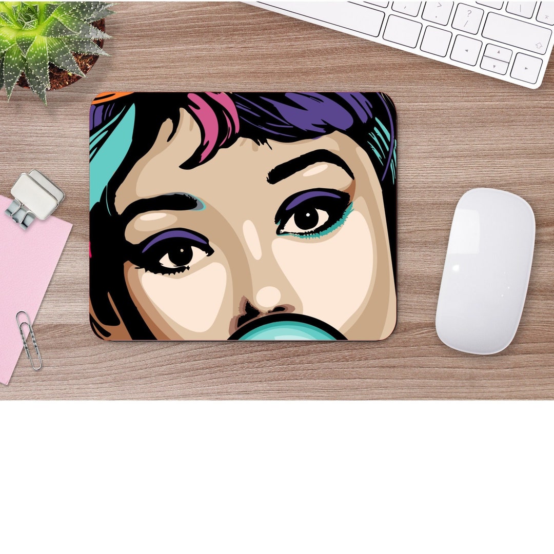 Audrey Hepburn Art Retro Mouse Pad - Etsy