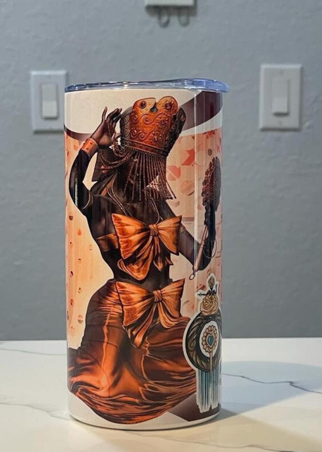 Tumbler Orixas Orishas - Oxala, Ochala, Oxum, Oshum, Iemanja, Yemaya ...