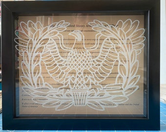 Army Officer Shadow Box - Etsy