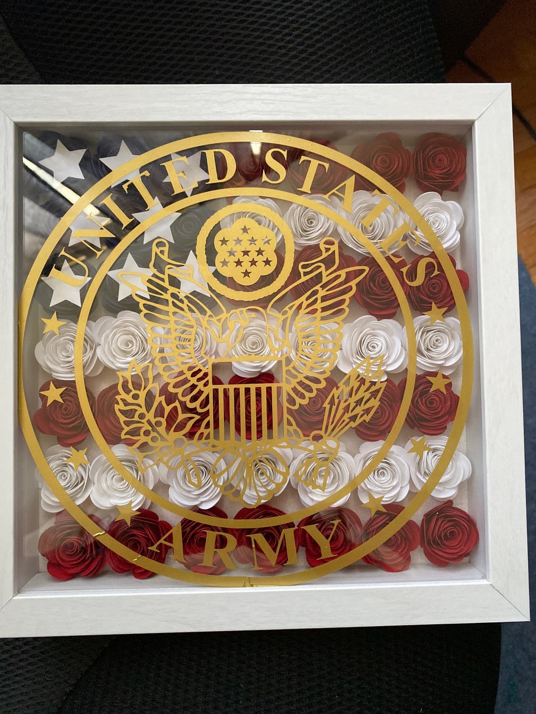 United States Military Shadow Box - Etsy