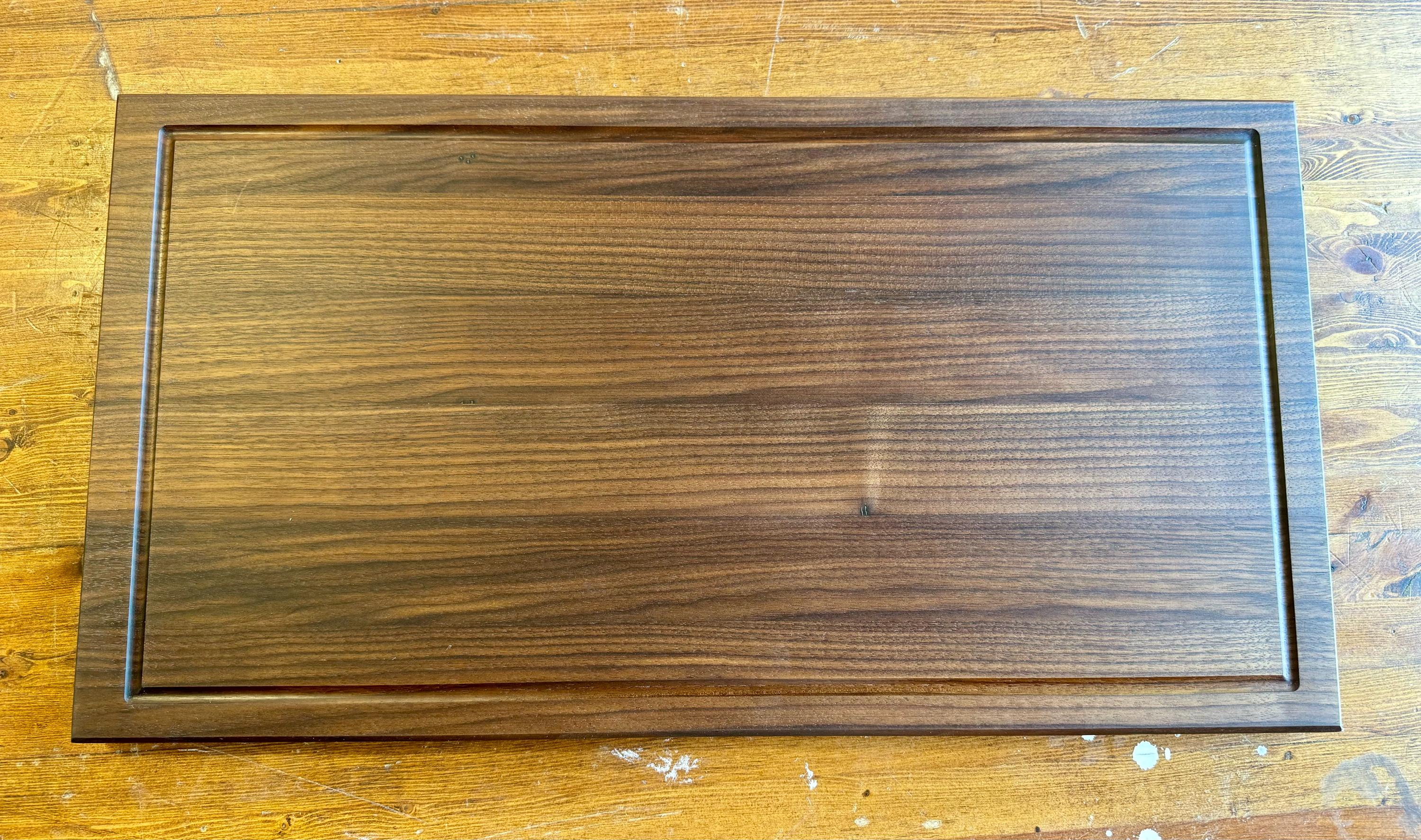 Black Walnut Edge Grain Cutting Board - Etsy