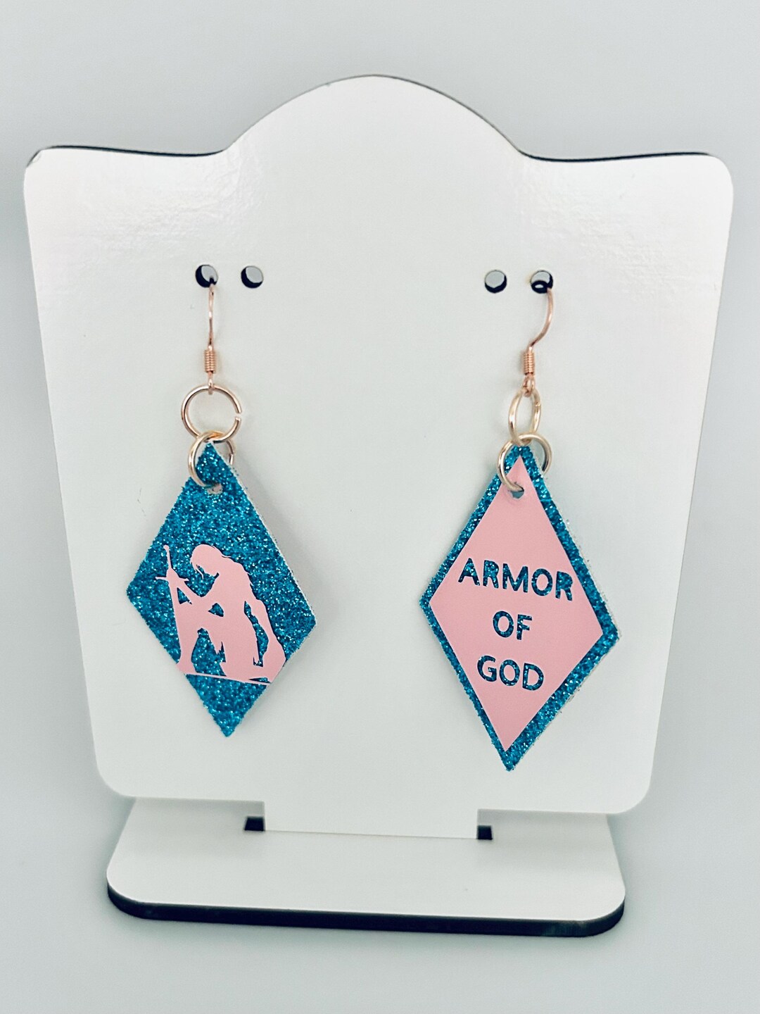 Armor of God Earrings - Christian Earrings - Etsy