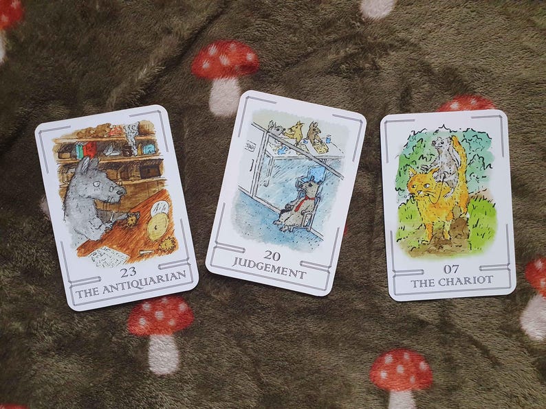 Rat Themed Tarot Deck - Etsy