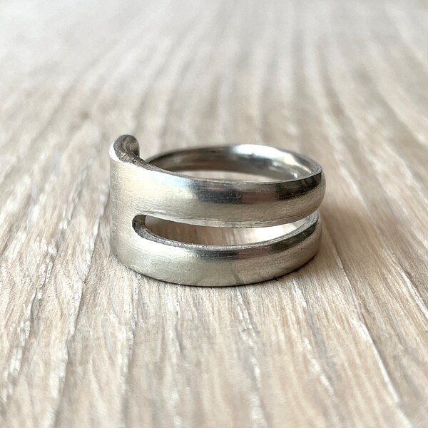 Silverware Ring - Etsy