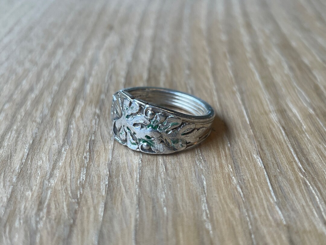 Silver Spoon Ring Silverware Rings Silverplate Spoon Ring Spoon Jewelry ...