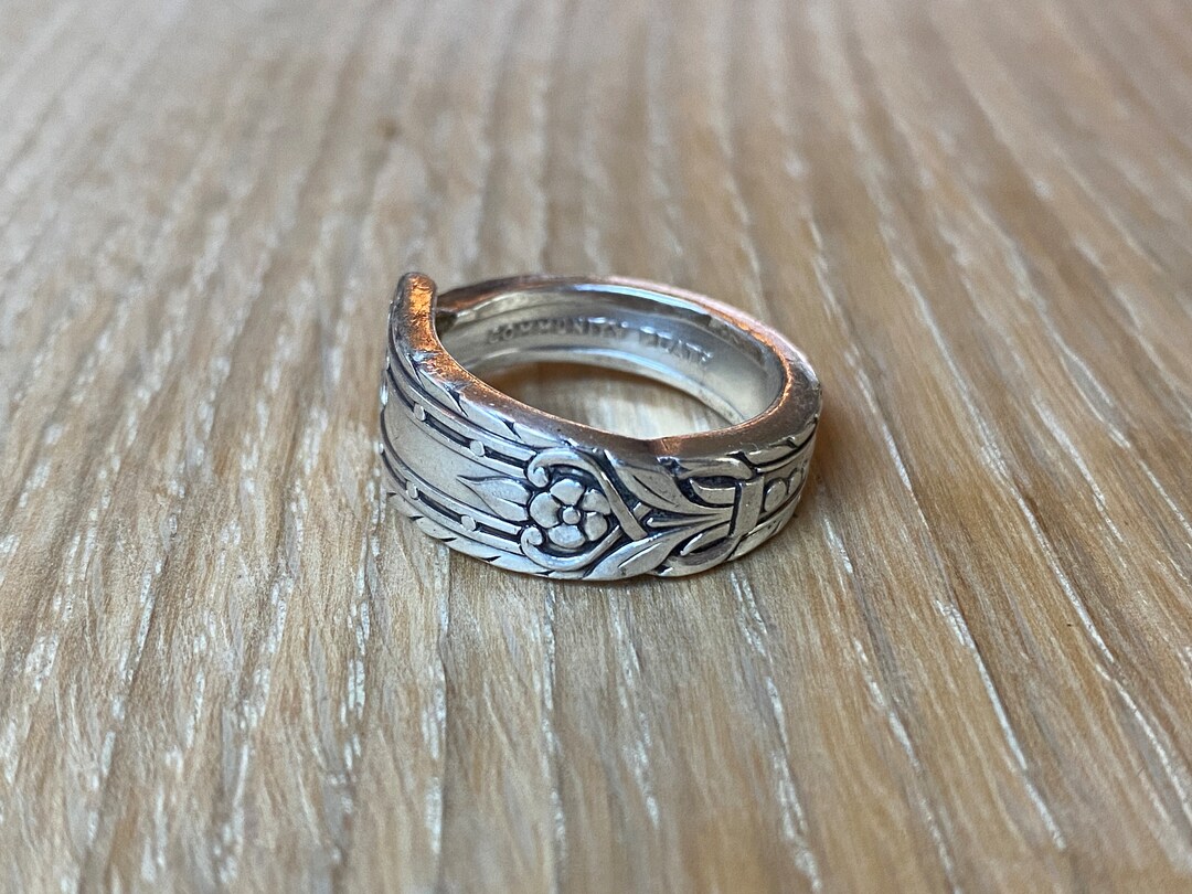 Silver Spoon Ring Silverware Rings Silverplate Spoon Ring - Etsy