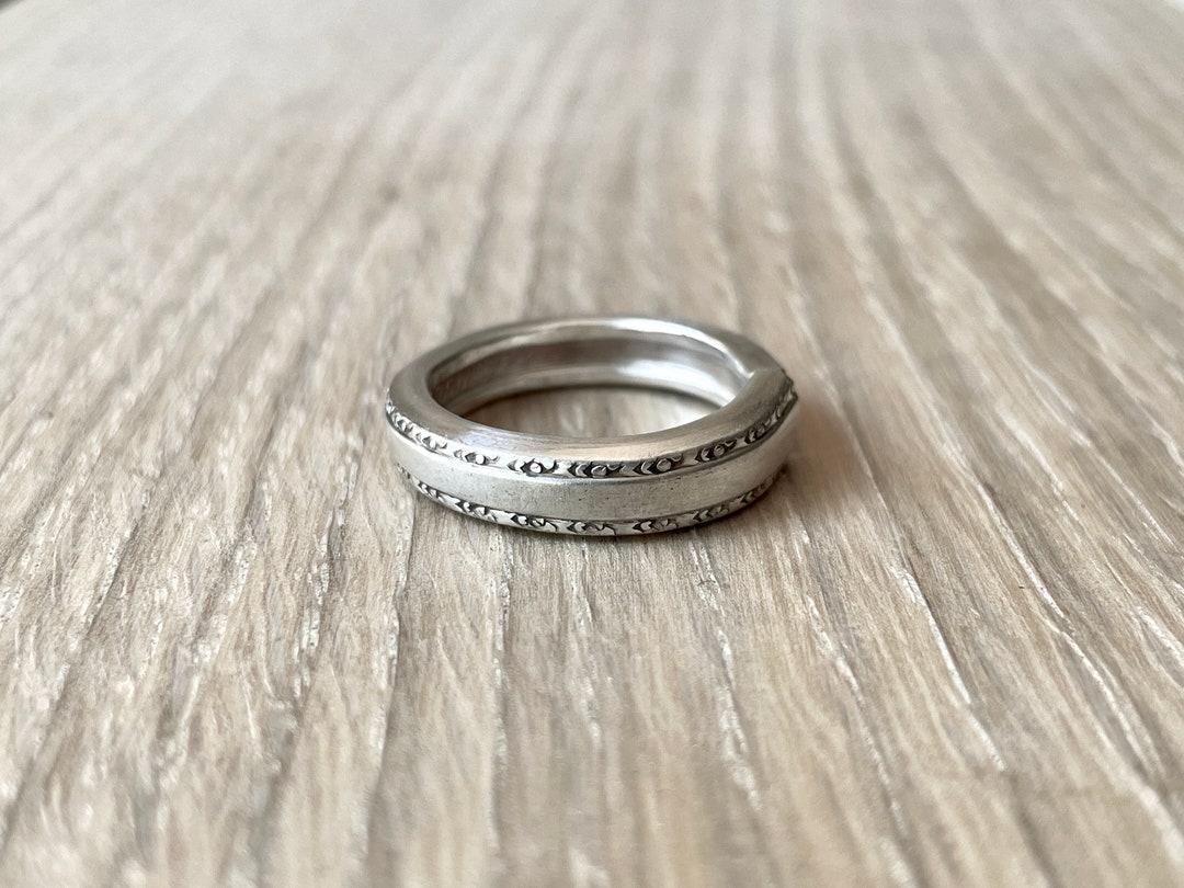 Silver Spoon Ring Silverware Rings Silverplate Spoon Ring Spoon Jewelry ...