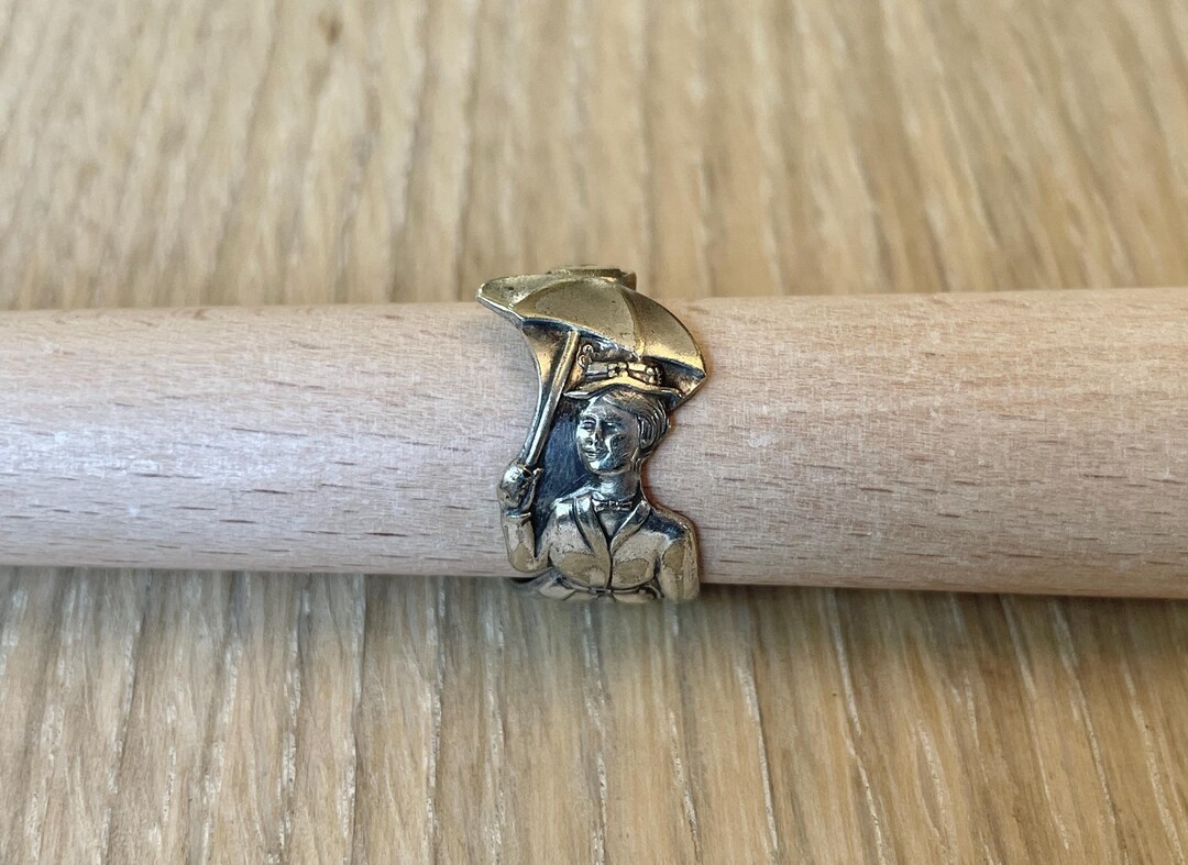 Mary Poppins Ring | Silver Spoon Ring | Silverware Rings | Silverplate ...