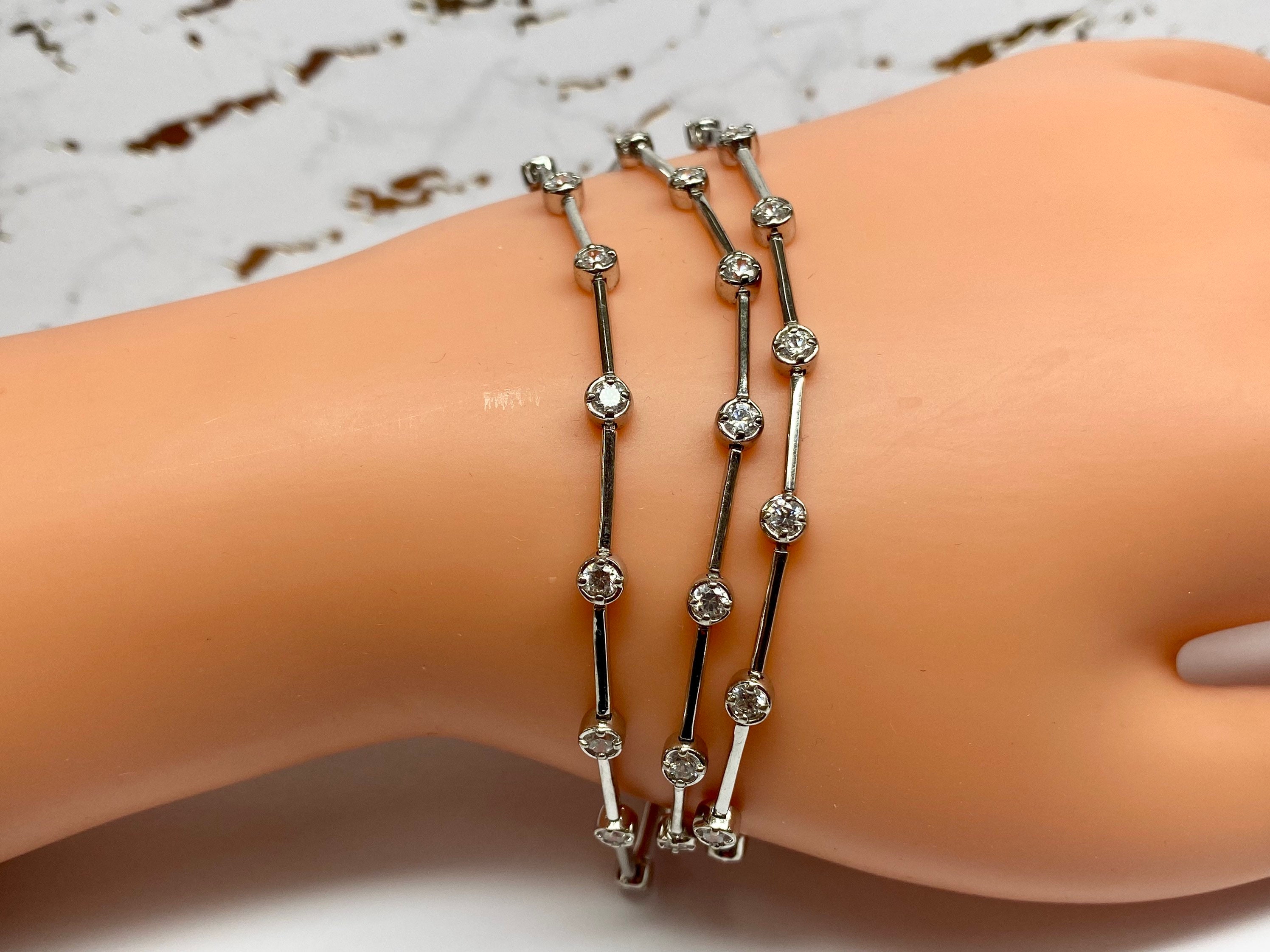 Fas 925 tennis bracelet store