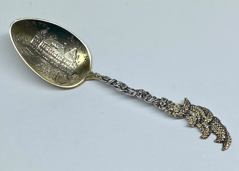 Vintage 925 Sterling Silver Collector Souvenir State Spoons - Etsy