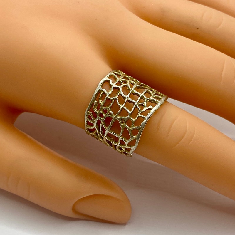 Mesh Ring - Etsy