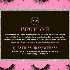 Lash Cash Flyer, Lash Specials, Lash Tech Flyer, DIY Flyer, Lash ...