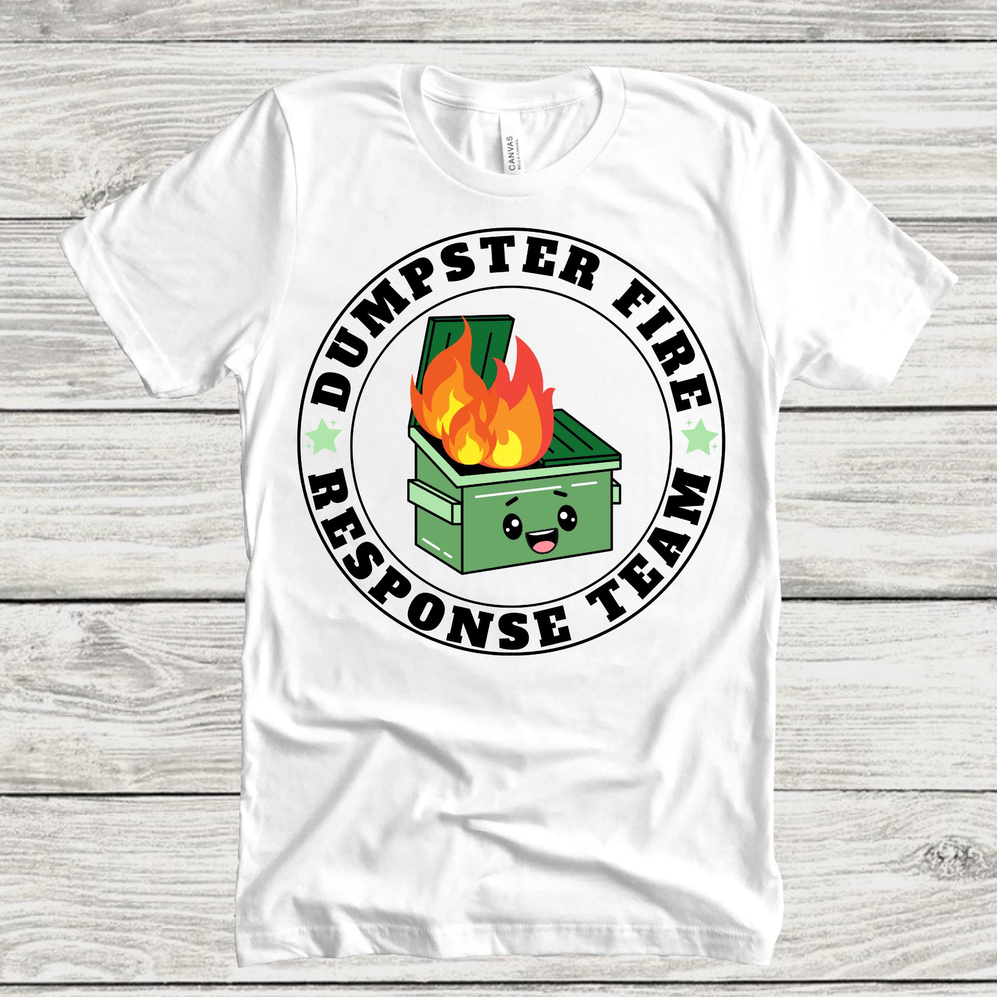 Dumpster Fire Response Team PNG/SVG, Emergency Department SVG - Etsy