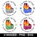 Dumpster Fire SVG/PNG: "it's Fine" Sublimation Designs - Etsy