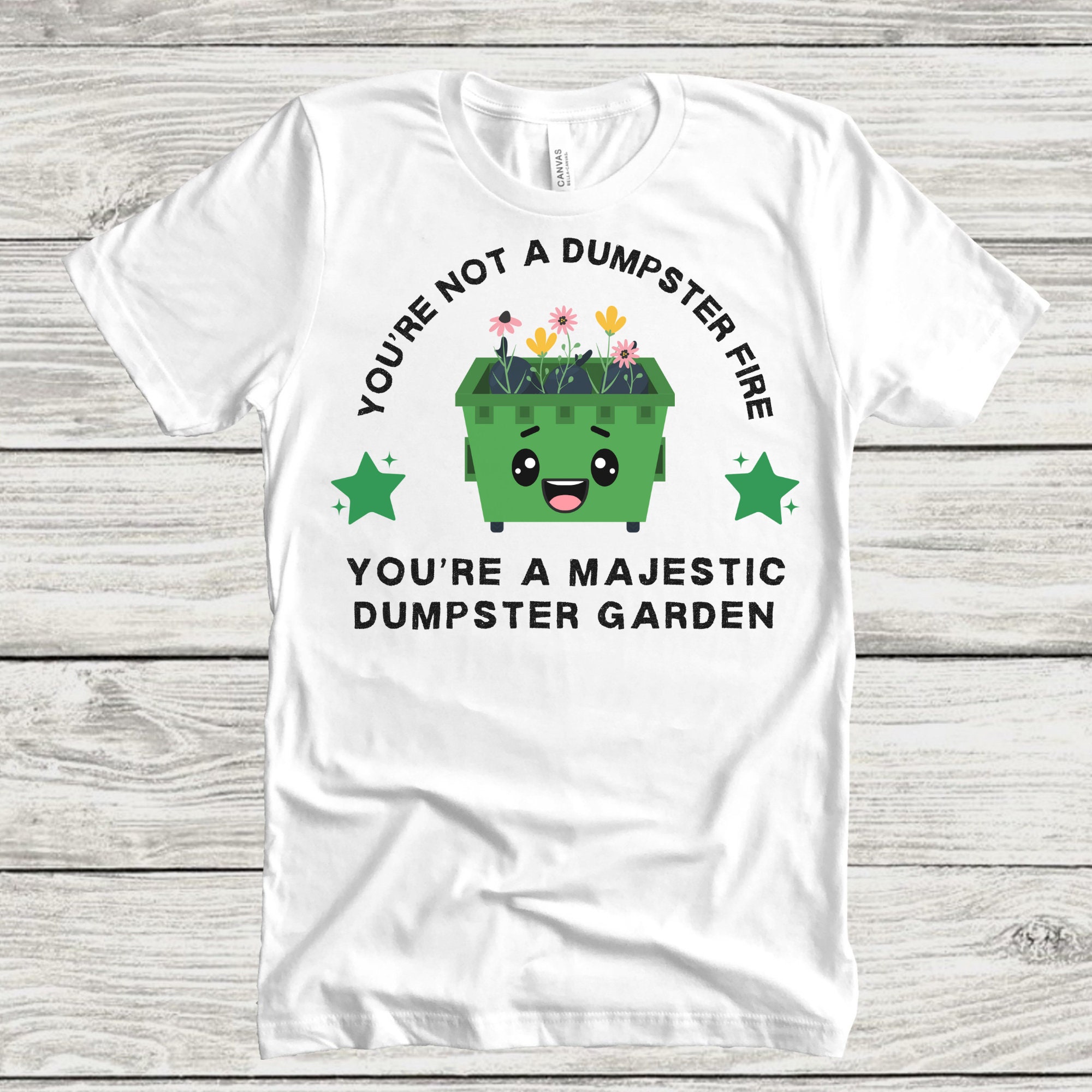 Dumpster Garden SVG/PNG, Dumpster Fire SVG, Sublimation Designs - Etsy