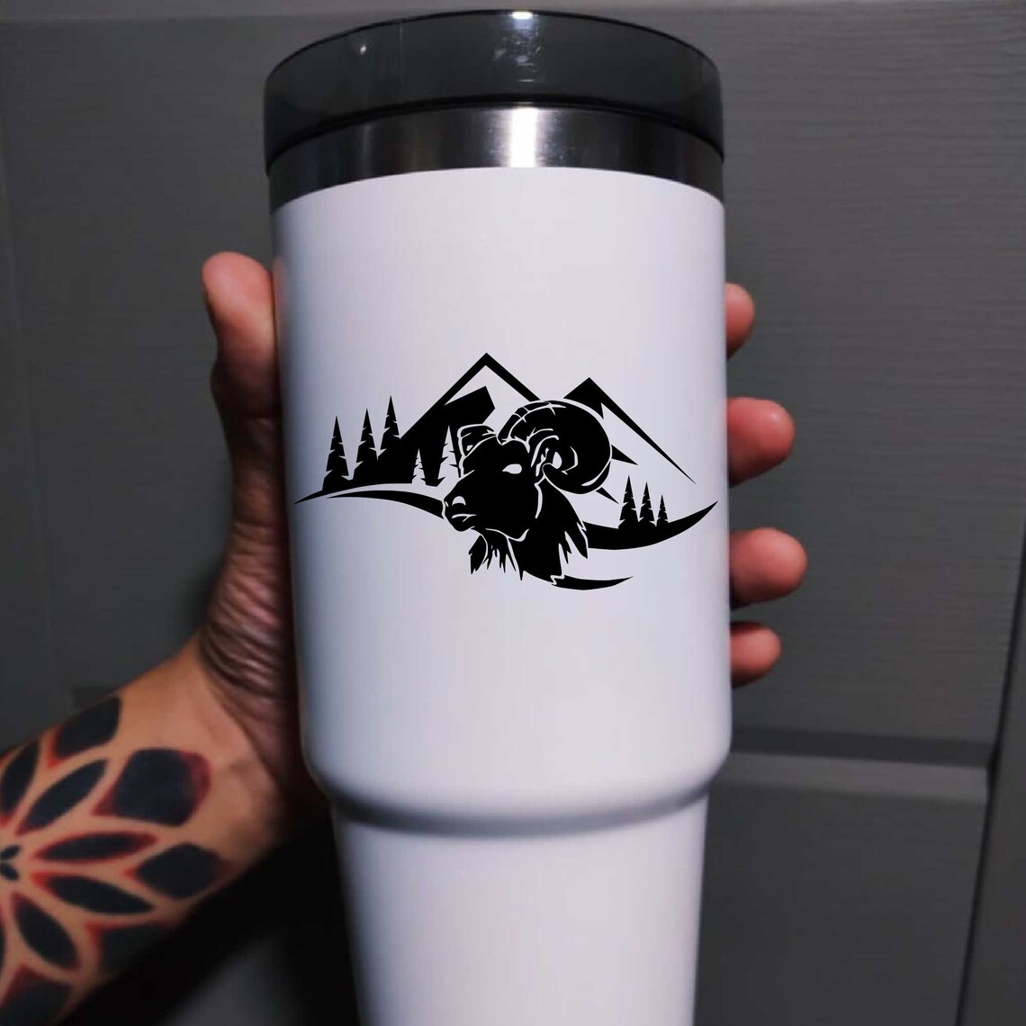 Ram Silhouettes Cricut Cutting Files Clipart Cut | Etsy