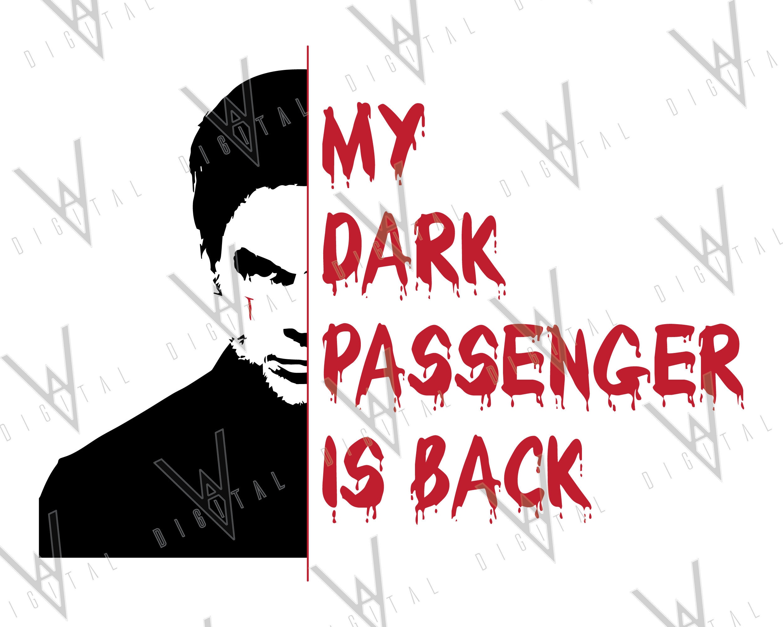 Dexter - 'dark Passenger is Back' - SVG/PNG - Etsy UK