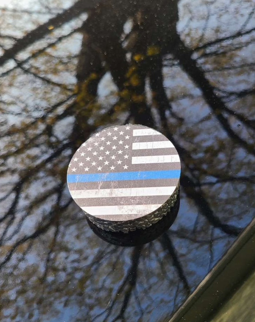 Back the Blue Flag Car Freshie - Etsy UK