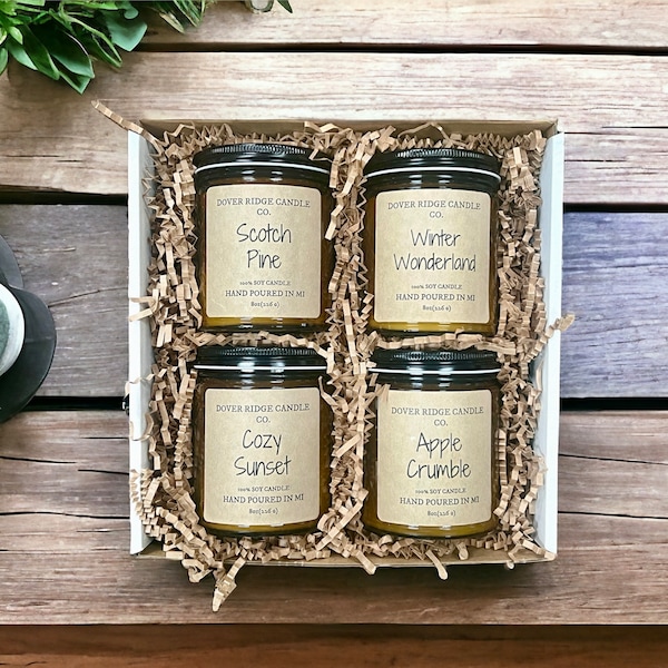 Organic Soy Candles - Etsy