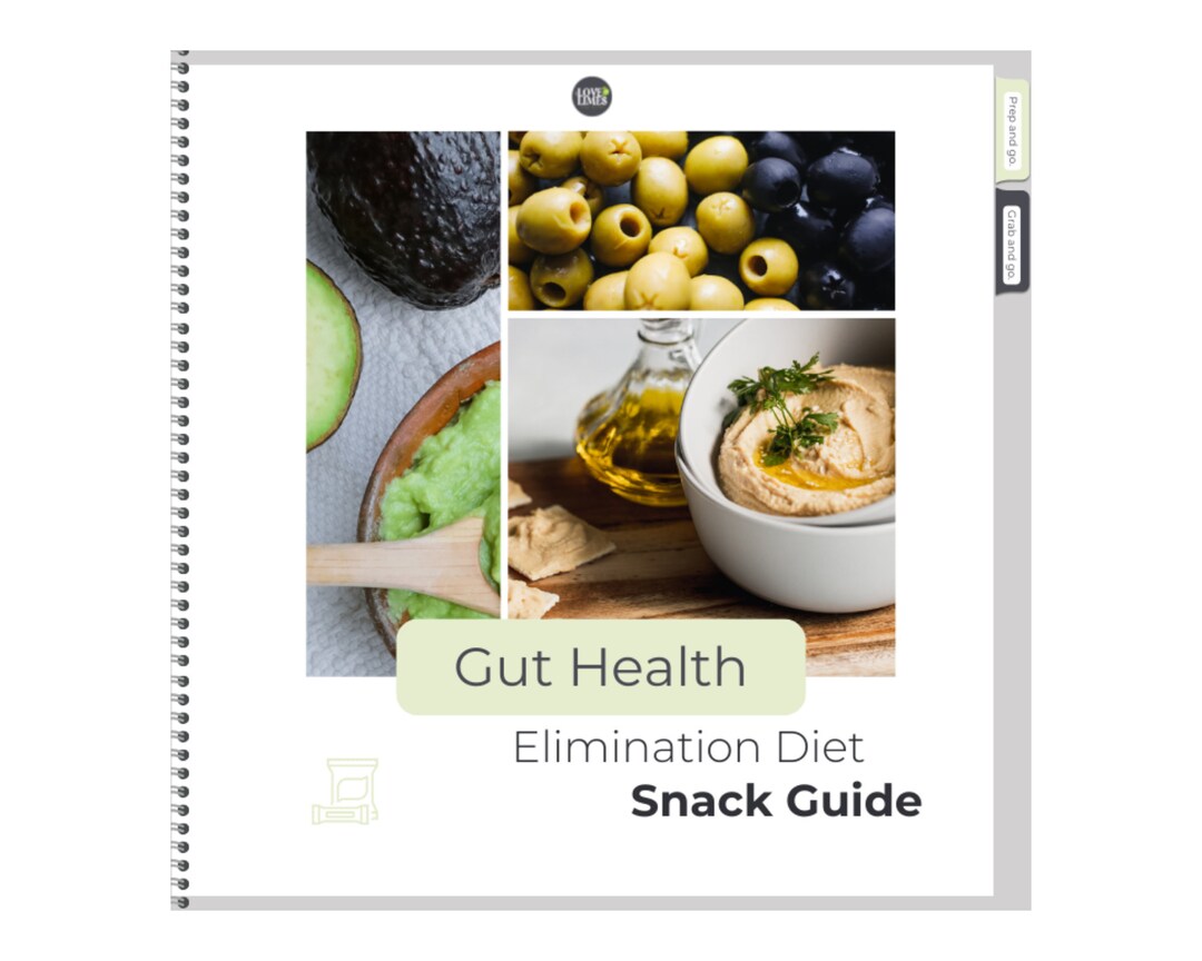 Digital Gut Health Elimination Diet Snack Guide Download, Wellness ...