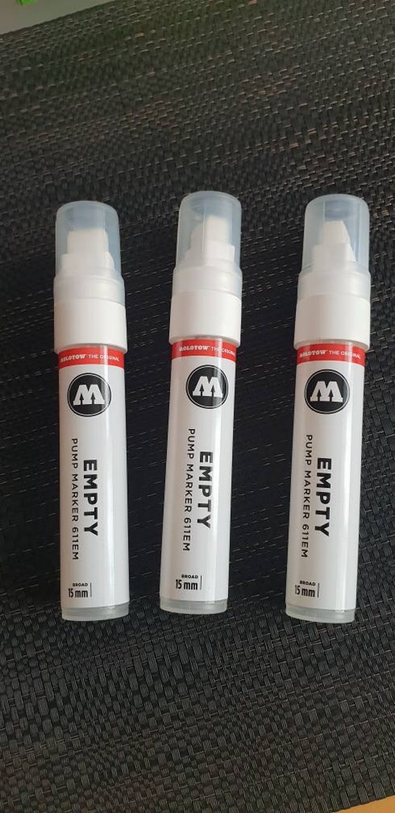 Leather Edge Dye Marker Refill Pump Marker Empty Edge Dye | Etsy