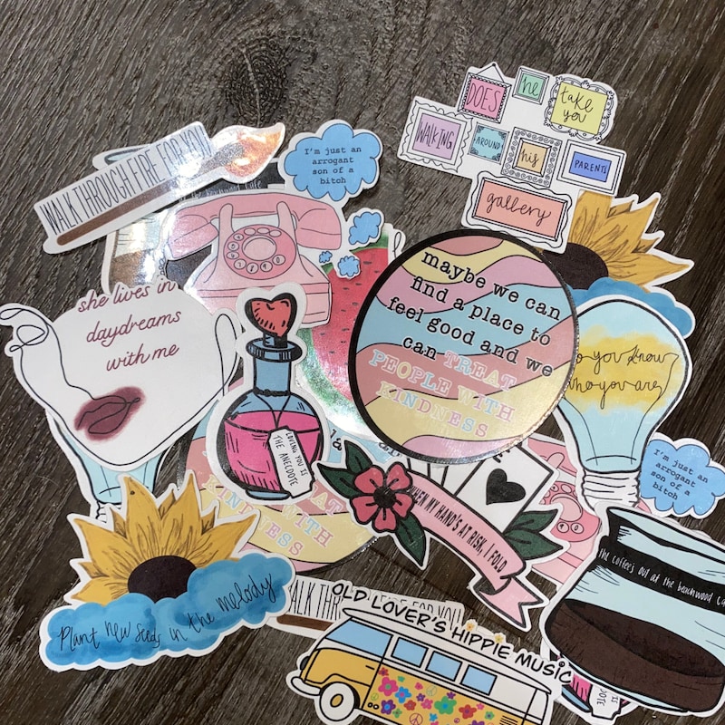 Harry Styles Stickers - Etsy