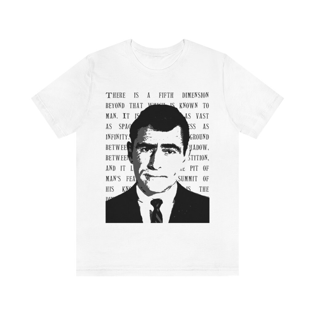 Twilight Zone Rod Serling T-shirt - Etsy