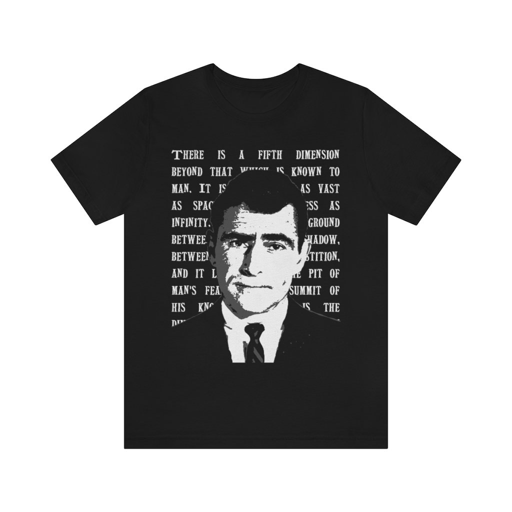 Twilight Zone Rod Serling T-shirt - Etsy
