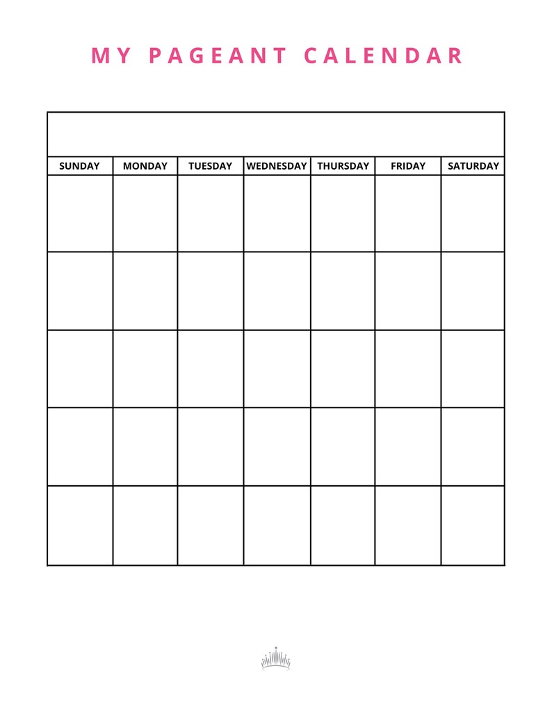 Pageant Binder by Pageant Planet Digital Download - Etsy