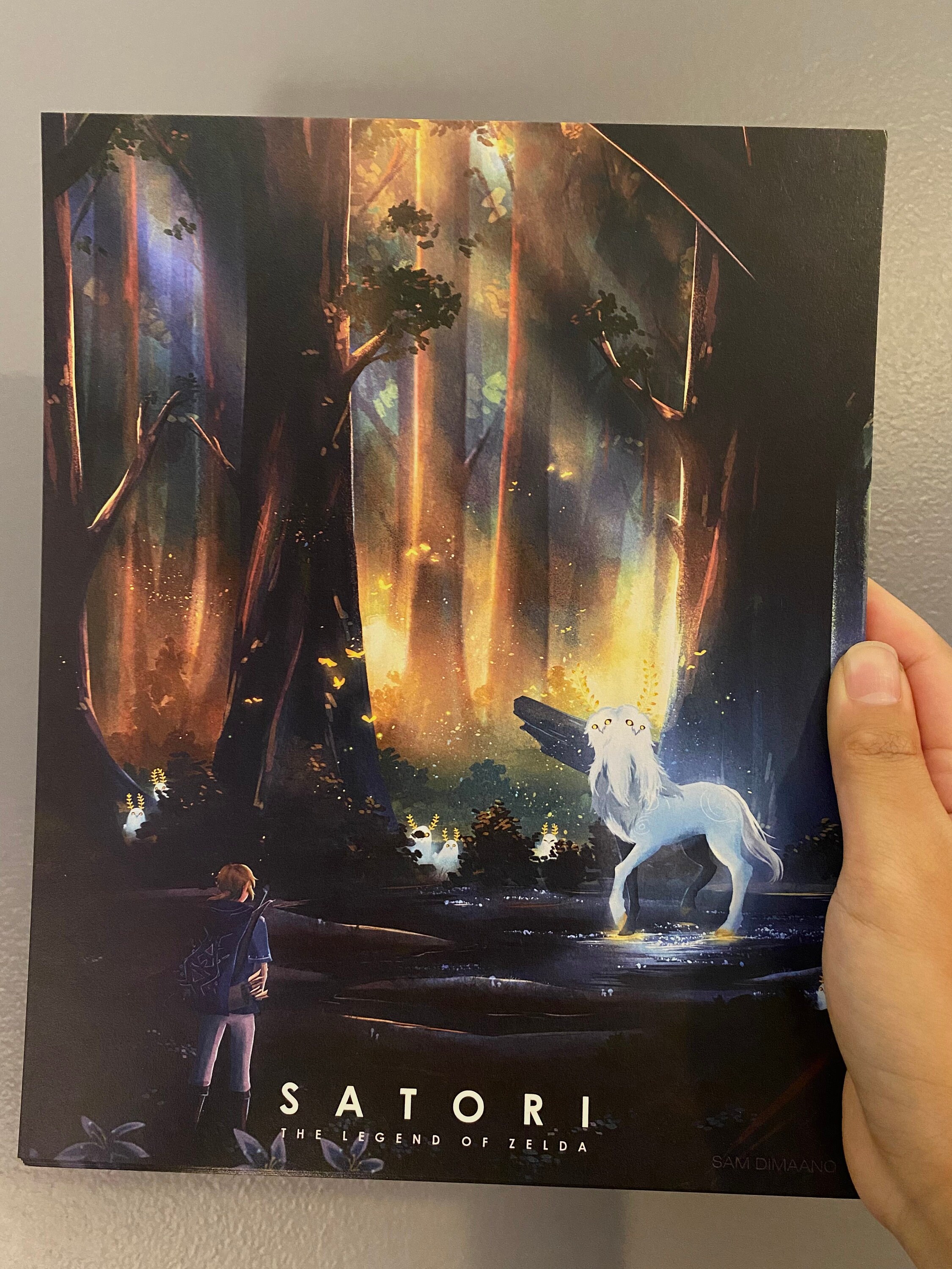 B GRADE Legend of Zelda SATORI Print 8x10 - Etsy