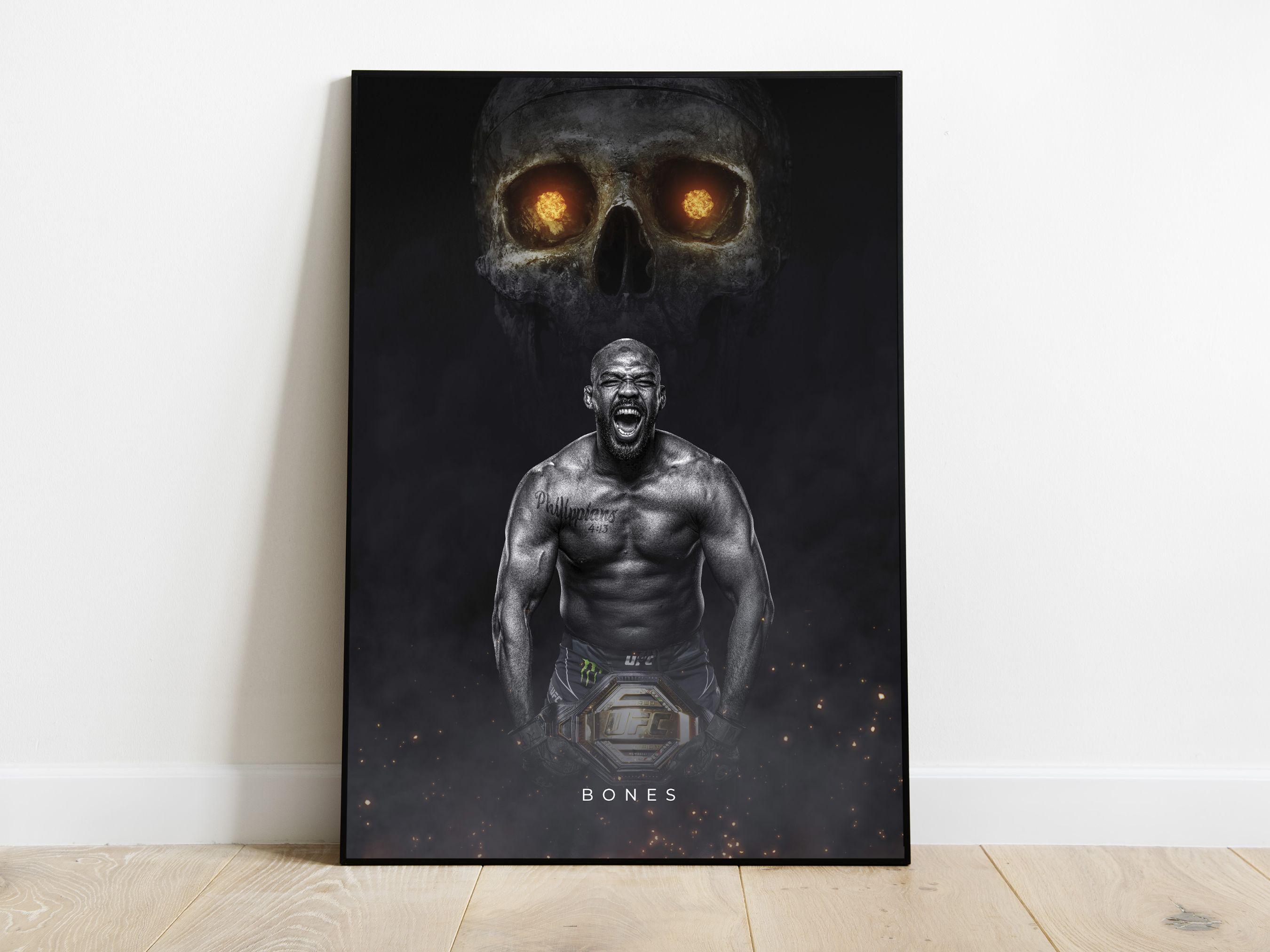 Jon Jones, Poster, UFC Poster, Poster Ideas, Fighter Poster, Athlete ...