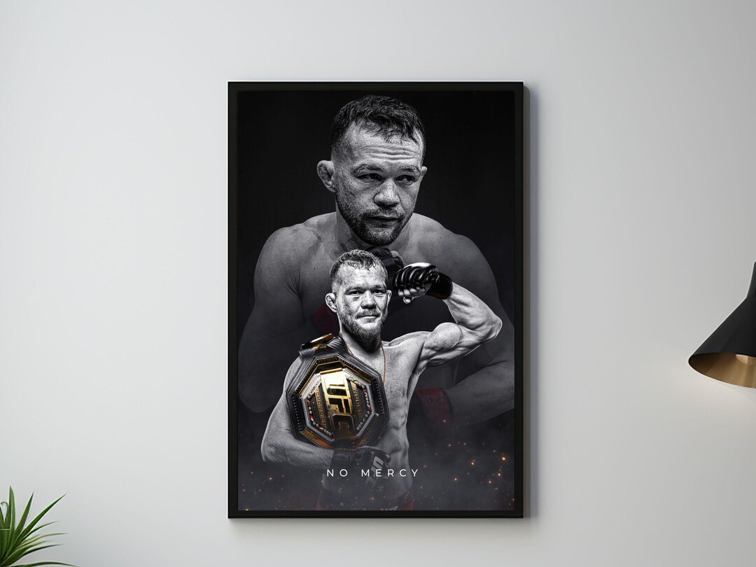 Petr Yan Poster, No Mercy, Artwork, MMA Fighter, UFC Fighter Wall Print ...