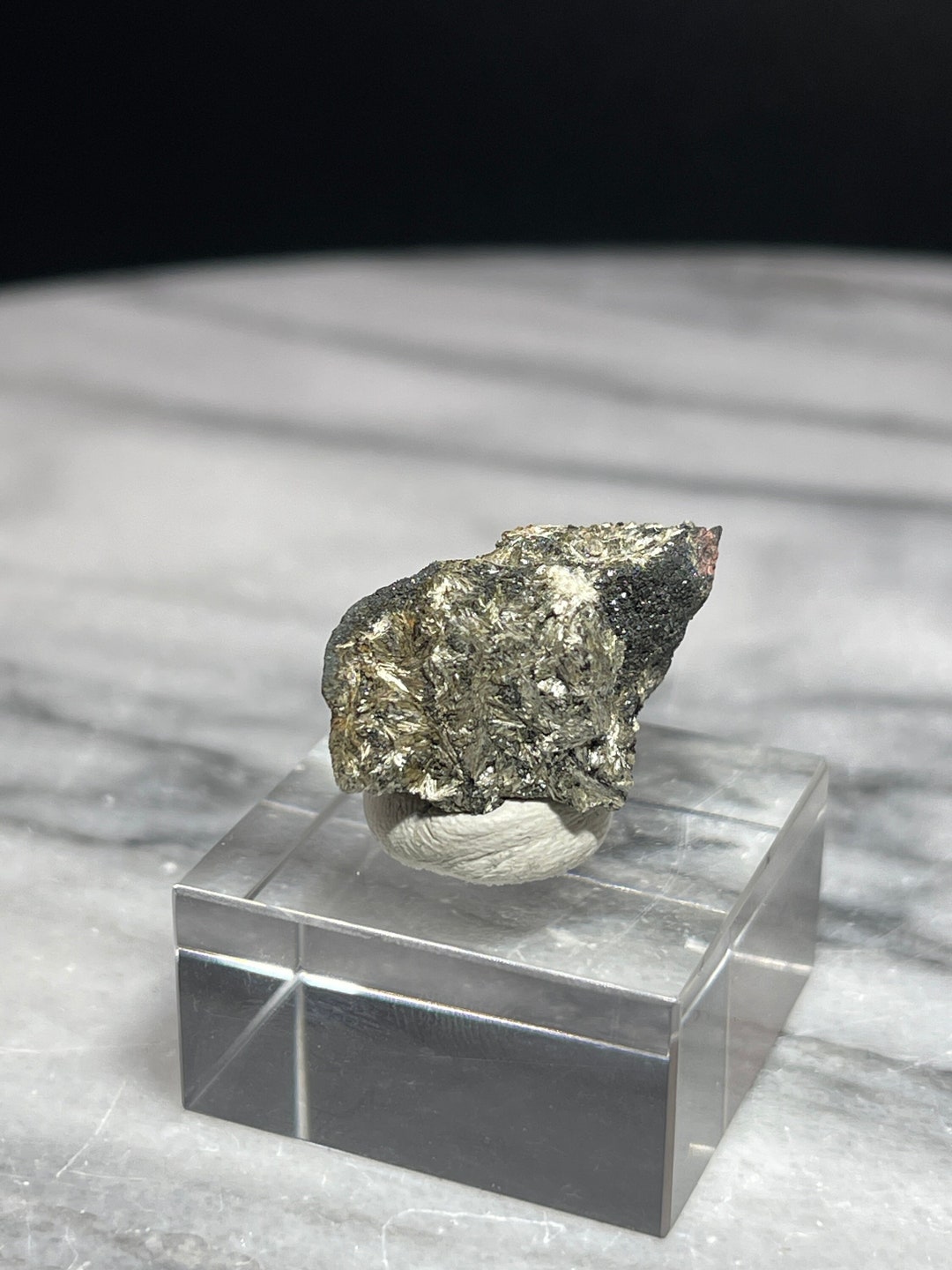 EXTREMELY RARE Grunerite Michigamme Mine, Michigan USA Thumbnail Size ...