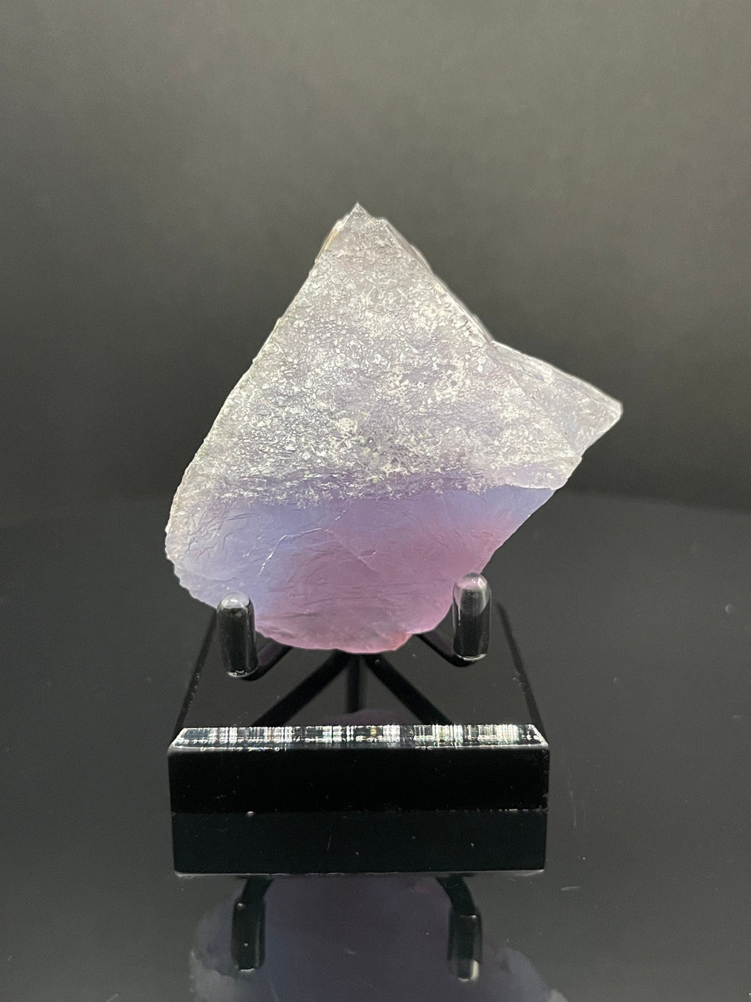 Bi Colored Octahedral Fluorite | Pink Fade Into Bluish Purple ...